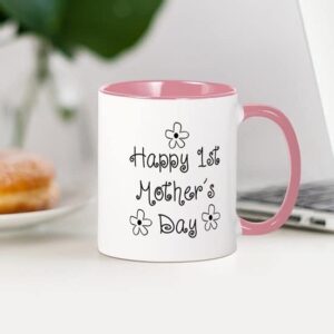 CafePress 1St Mother's Day Mug Ceramic Coffee Mug, Tea Cup 11 oz