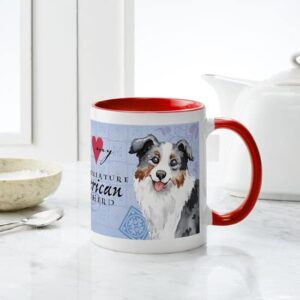 CafePress Miniature American Shepherd Mug Ceramic Coffee Mug, Tea Cup 11 oz