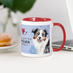 CafePress Miniature American Shepherd Mug Ceramic Coffee Mug, Tea Cup 11 oz