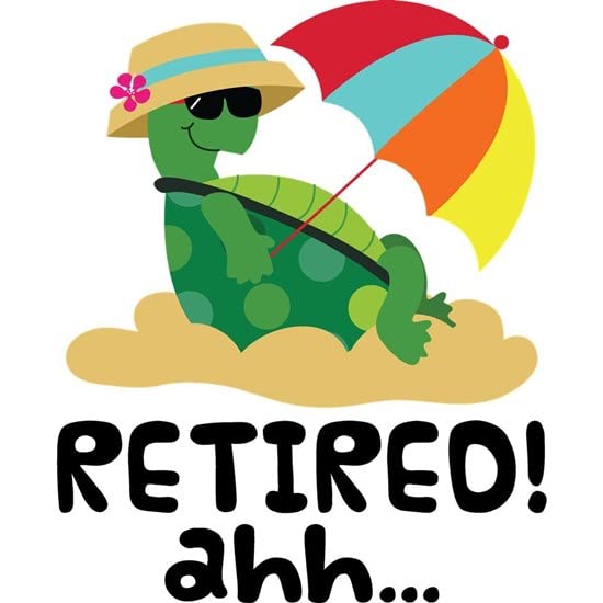 CafePress Retired Turtle Retirement Gift Mug Ceramic Coffee Mug, Tea Cup 11 oz