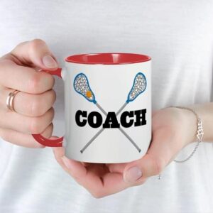 CafePress Lacrosse Coach Mug Ceramic Coffee Mug, Tea Cup 11 oz