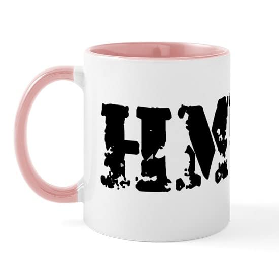 CafePress HMFIC Black Mug Ceramic Coffee Mug, Tea Cup 11 oz