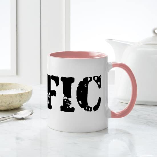 CafePress HMFIC Black Mug Ceramic Coffee Mug, Tea Cup 11 oz