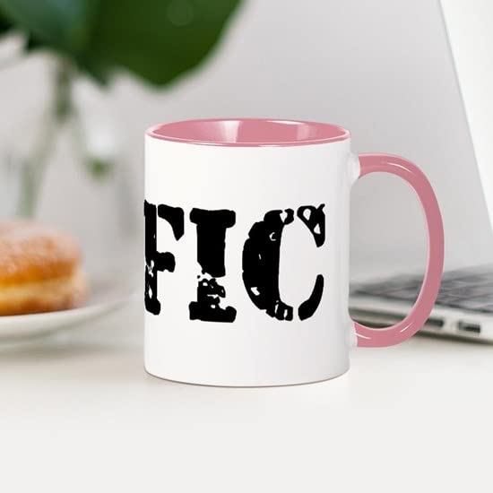 CafePress HMFIC Black Mug Ceramic Coffee Mug, Tea Cup 11 oz