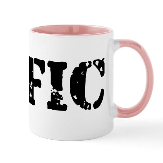 CafePress HMFIC Black Mug Ceramic Coffee Mug, Tea Cup 11 oz