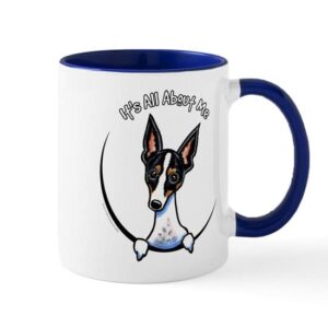 cafepress rat terrier iaam mug ceramic coffee mug, tea cup 11 oz