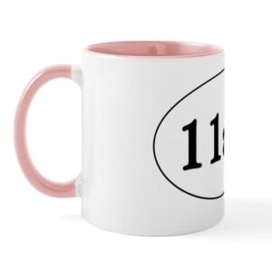 cafepress 1111 mug ceramic coffee mug, tea cup 11 oz