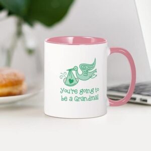 CafePress You're Going To Be A Grandma Mug Ceramic Coffee Mug, Tea Cup 11 oz