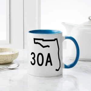 CafePress 30A Florida Coast Mug Ceramic Coffee Mug, Tea Cup 11 oz