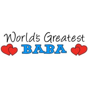 CafePress Worlds Greatest Baba Mug Ceramic Coffee Mug, Tea Cup 11 oz