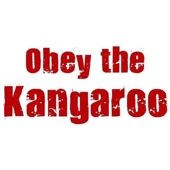 CafePress Obey The Kangaroo Mug Ceramic Coffee Mug, Tea Cup 11 oz