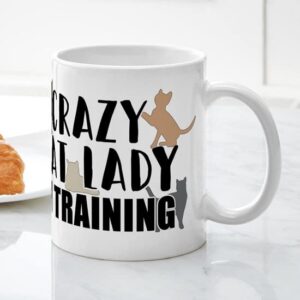 CafePress Crazy Cat Lady Ceramic Coffee Mug, Tea Cup 11 oz