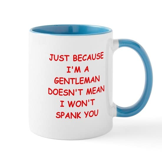 CafePress Spanking Mug Ceramic Coffee Mug, Tea Cup 11 oz