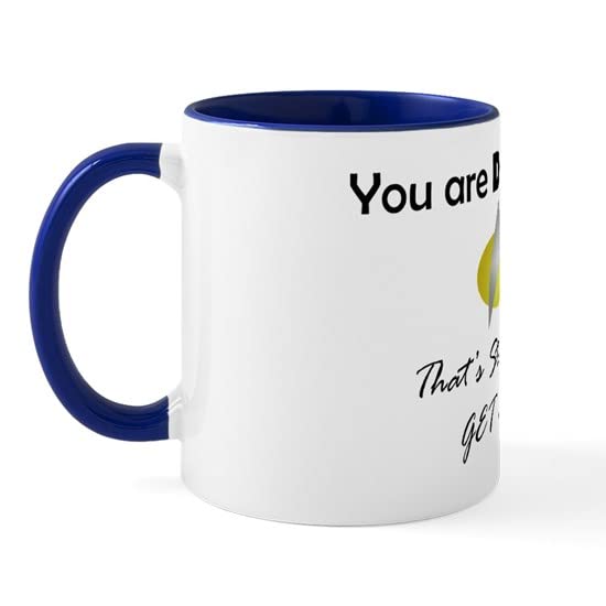 CafePress Star Trek Janeway Quote Mug Ceramic Coffee Mug, Tea Cup 11 oz