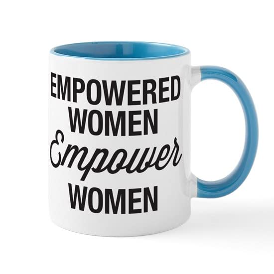 CafePress Empowered Women Empower Women Mug Ceramic Coffee Mug, Tea Cup 11 oz