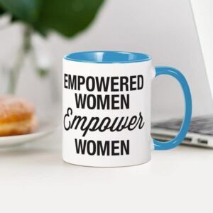 CafePress Empowered Women Empower Women Mug Ceramic Coffee Mug, Tea Cup 11 oz