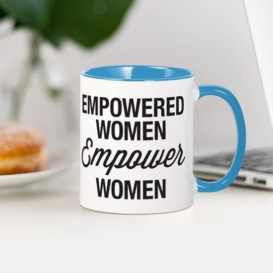 CafePress Empowered Women Empower Women Mug Ceramic Coffee Mug, Tea Cup 11 oz