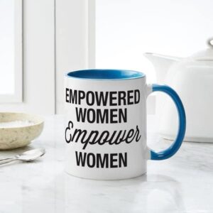 CafePress Empowered Women Empower Women Mug Ceramic Coffee Mug, Tea Cup 11 oz