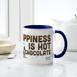 CafePress Peanuts Hot Chocolate Mugs Ceramic Coffee Mug, Tea Cup 11 oz