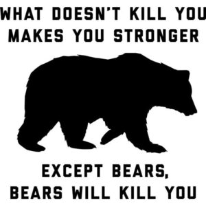 CafePress Bears Will Kill You 15 Oz Ceramic Large Mug Ceramic Coffee Mug, Tea Cup 11 oz