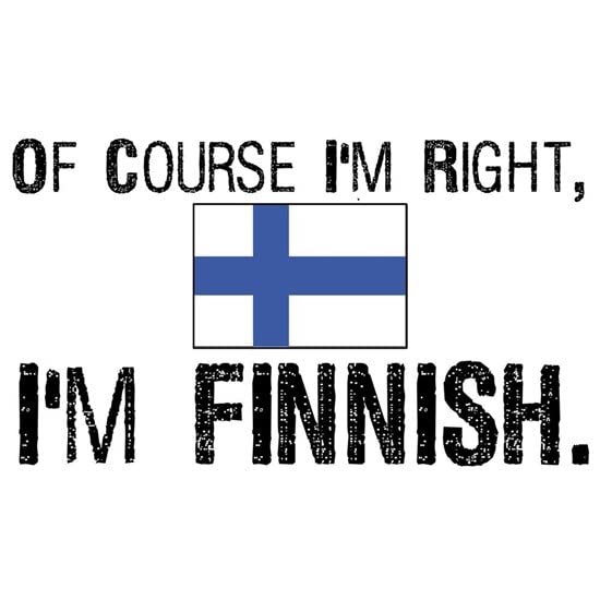 CafePress Of Course I'm Right Finnish Mug Ceramic Coffee Mug, Tea Cup 11 oz