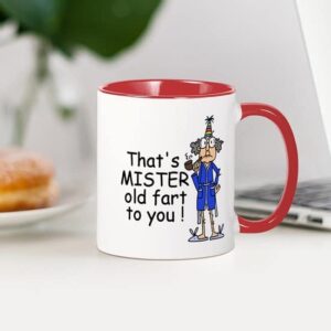 CafePress Mr. Old Fart Mug Ceramic Coffee Mug, Tea Cup 11 oz