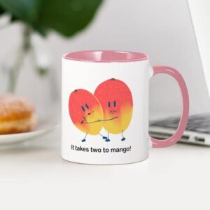 CafePress Two To Mango Coffee Mug Ceramic Coffee Mug, Tea Cup 11 oz