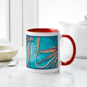 CafePress Giant Squid Mug Ceramic Coffee Mug, Tea Cup 11 oz