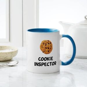 CafePress Cookie Inspector Mug Ceramic Coffee Mug, Tea Cup 11 oz