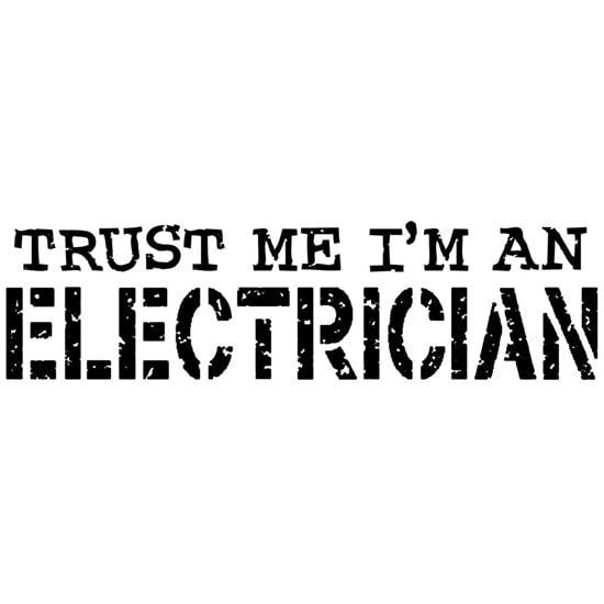 CafePress Trust Me I'm An Electrician Mug Ceramic Coffee Mug, Tea Cup 11 oz