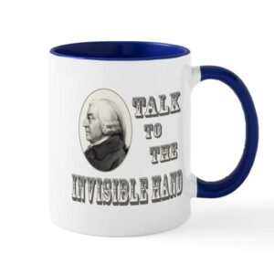 cafepress adam smith mug ceramic coffee mug, tea cup 11 oz