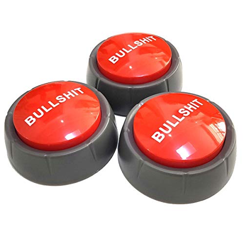 Joffreg The Bullshit Button BS Button Desktop Sound Toy