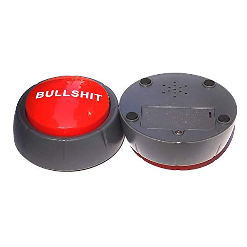 Joffreg The Bullshit Button BS Button Desktop Sound Toy