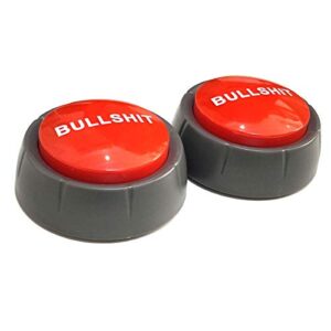 Joffreg The Bullshit Button BS Button Desktop Sound Toy