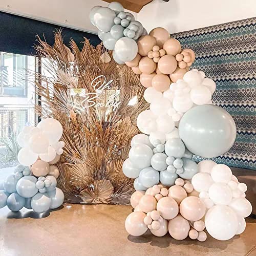 Retro Nude Balloons 55 pcs Nude Party Latex Balloon 18inch + 12inch + 5inch for Happy Birthday Baby Shower Wedding Decorations