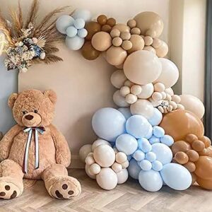 Retro Nude Balloons 55 pcs Nude Party Latex Balloon 18inch + 12inch + 5inch for Happy Birthday Baby Shower Wedding Decorations