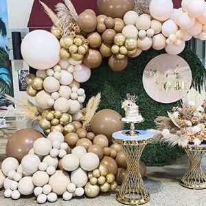 Retro Nude Balloons 55 pcs Nude Party Latex Balloon 18inch + 12inch + 5inch for Happy Birthday Baby Shower Wedding Decorations