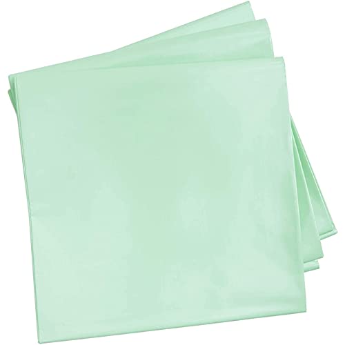 Sparkle and Bash Mint Green Plastic Rectangle Party Table Cloth Cover (3 Pack)