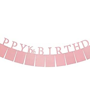 Sweet 16 Birthday Decorations Photo Banner in Rose Gold Pre-assembled - Sweet 16 Banner WITH Sixteen Photo Card Frames Party Supplies - Happy 16th birthday decorations for girls with 16 Signs