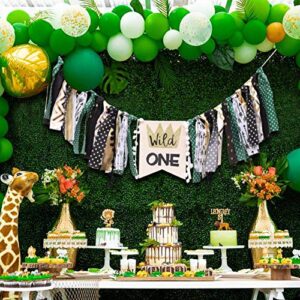 Wild one 1st Birthday Banner - Wild One Decoration, A High Chair Banner, A Wild Side Banner, Inspired by Wild Creatures, Photo Props, Where There are Wild Things.