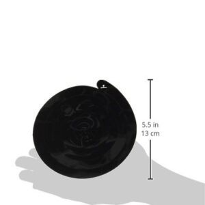 Amscan Swirl (12ct) Party Decorations, 22 inches, Jet Black