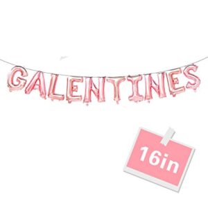 Valentine's Day Balloon Decorations, Galentine's Day Decor,Valentine's Day Balloon Banner, Valentine's Day Supplies, Galentine's Day Decorations