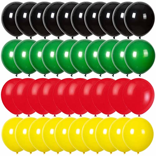 Black History Month Balloons Party Decoration Supplies - African American Country Festival Black History Balloons Arch Kit Party Decorations