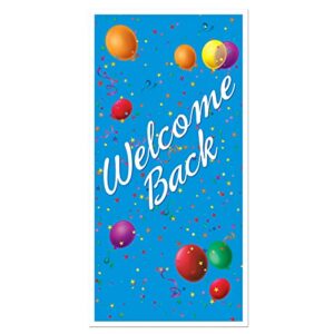 welcome back door cover party accessory (1 count) (1/pkg)