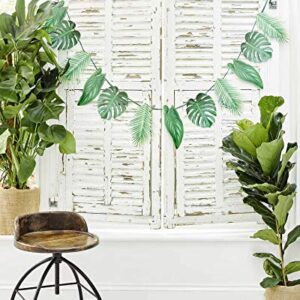 Talking Tables FST6-GARLAND-PALM Tropical Fiesta Palm Leaf Garland Party Decorations, Length 1.5M, 5ft, Green