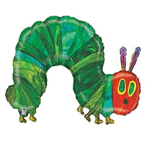 burton & burton the very hungry caterpillar shape foil balloon, 43″