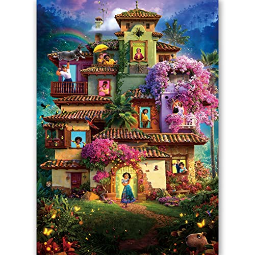 Magic House Backdrop,7x5FT Magical Movie Background Magic Movie Backdrop Party Decor Magic Banner Magic Theme Birthday Party Backdrop Supplies for Girls