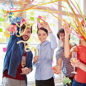 30 Pieces Throw Streamers Party Paper No Mess Party Streamers for Birthday Wedding Graduation Party Favors Shows (Colorful)