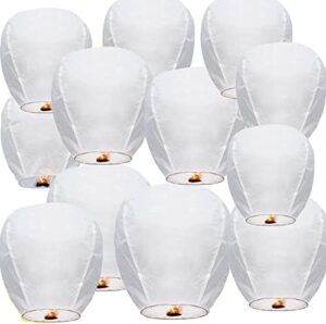 20 pack chinese lanterns ⁡⁡⁢⁡⁢⁡⁡⁢to release⁡ in memorial⁡⁢ events decor⁢ lanterns, party ⁢⁢⁡lanterns⁢ for ⁡⁢⁡memorial, holiday, wedding ⁡decorations & new year