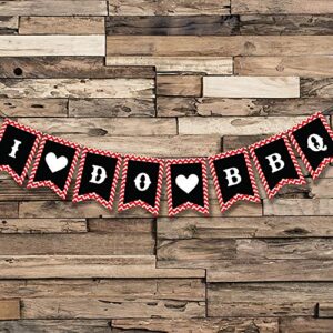 I Do BBQ Better Be Quick Bridal Shower Engagement Wedding Themed Party Supplies Decorations Banner Hen Party Banner